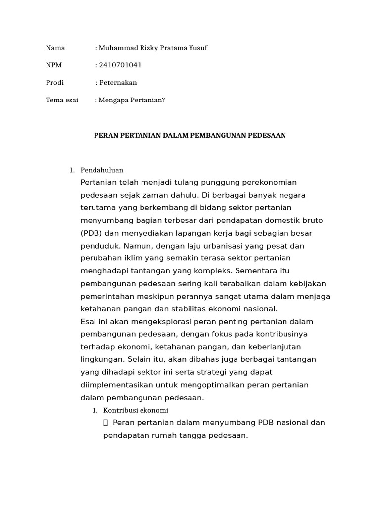 Muhammad Rizky Pratama Yusuf 2 | PDF