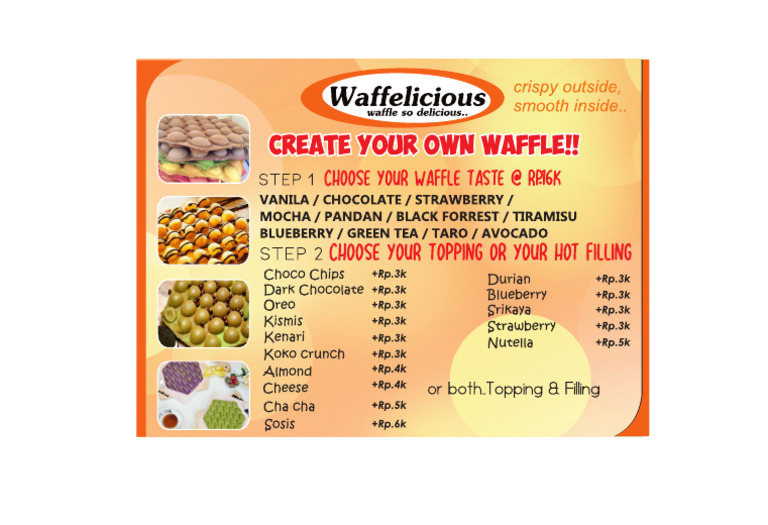Menu Waffle | PDF