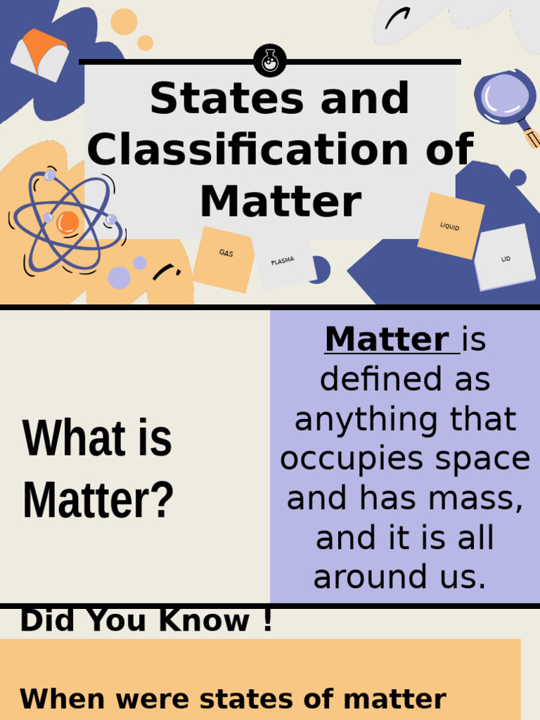 States of Matter | PDF