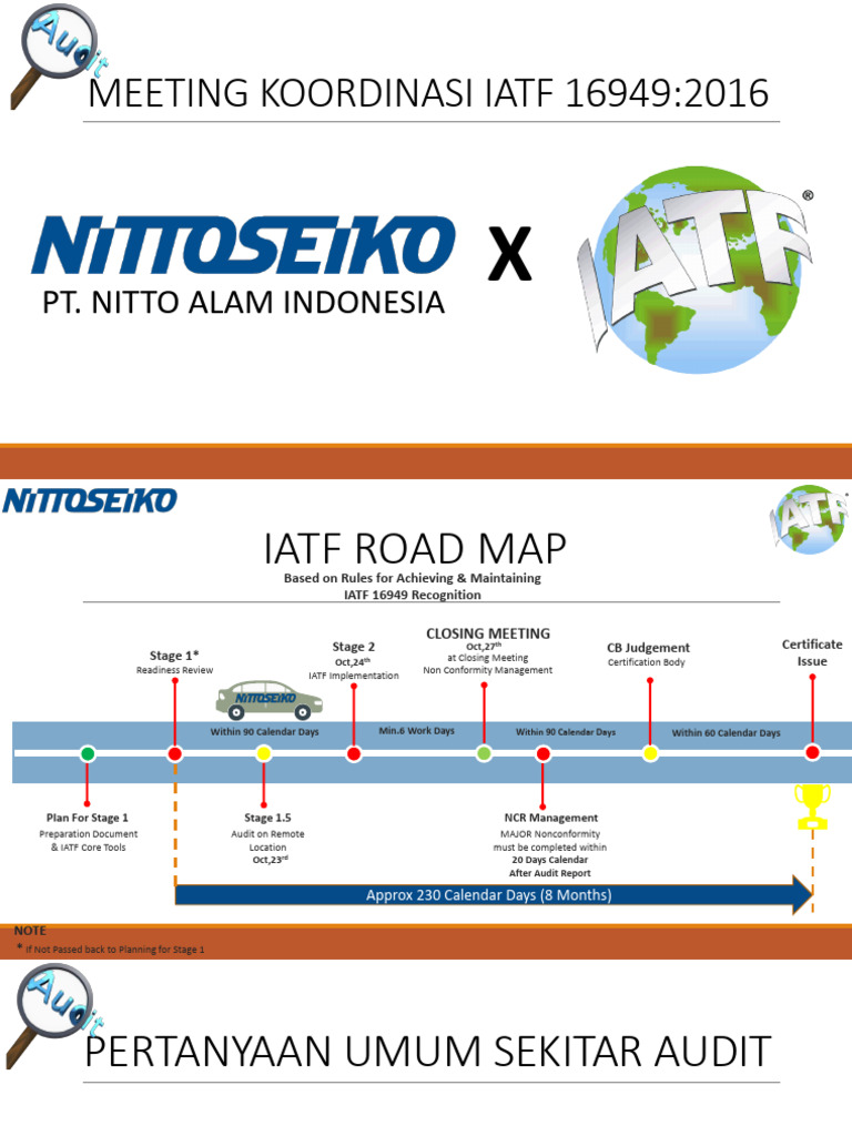 IATF 16949 Audit Guidelines | PDF | Accounting