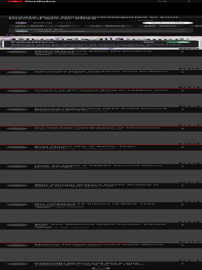 Create Role DividersCategories in Your Discord Server 2022 - YouTube | PDF