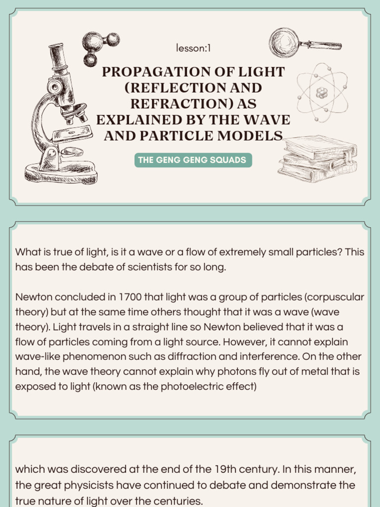 Cream and Green Illustrative Science Project Presentation - 20240827 ...