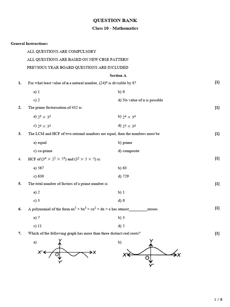 Maths 200 Important Questions (Updated) | PDF