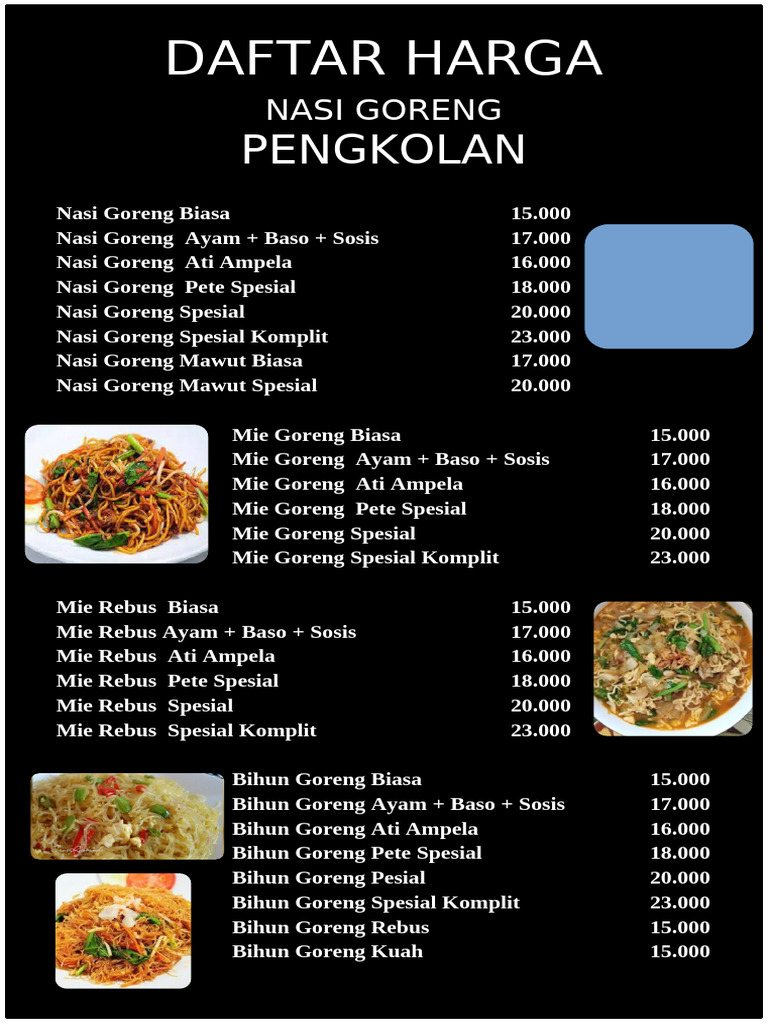 Daftar Harga | PDF