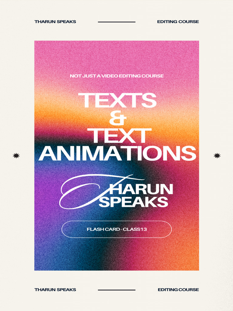 11.titles and Text Animations - Class 13 | PDF