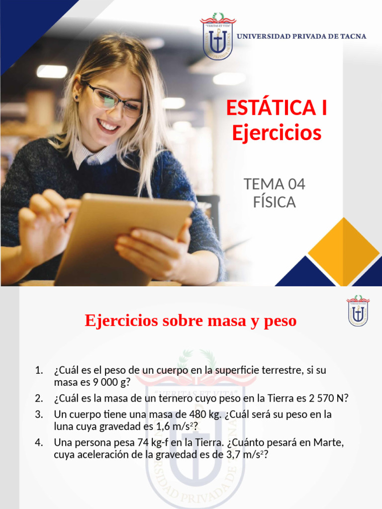 ESTATICA I Ejercicios | PDF