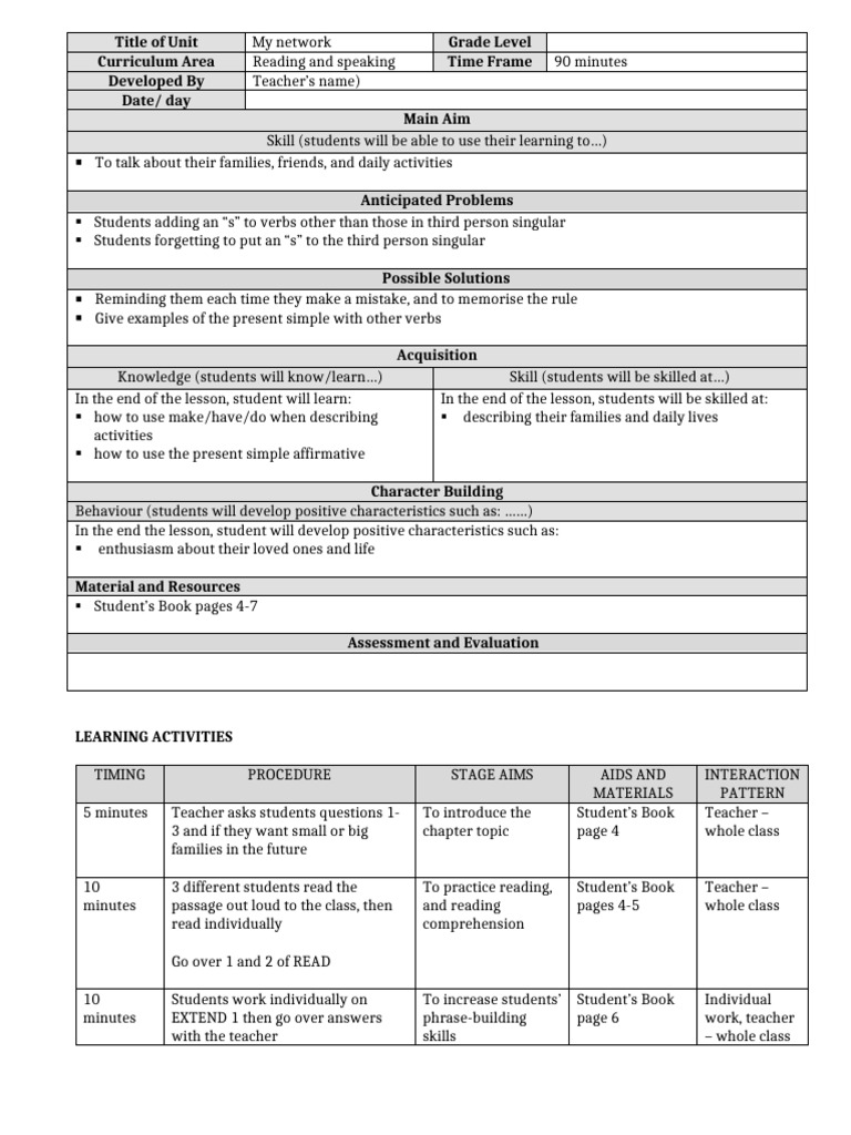 Aim High 1 - Chapter 1 | PDF