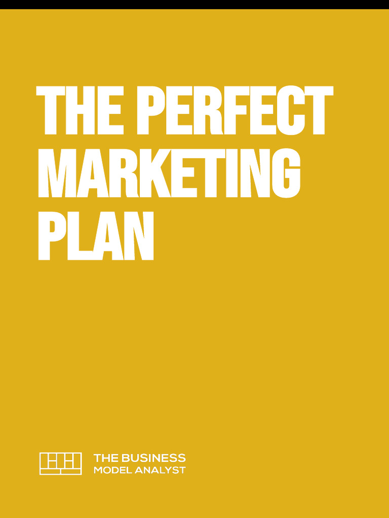 The Perfect Marketing Plan | PDF
