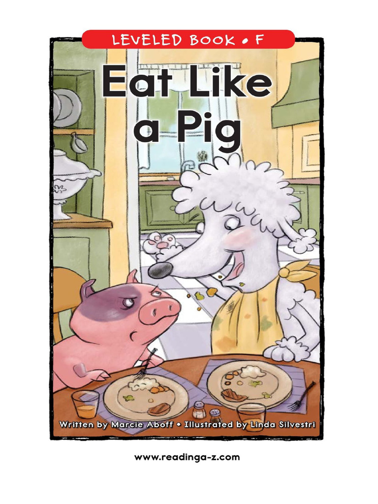 Eat Like A Pig | PDF