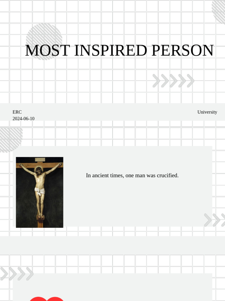 Most Inspired Person | PDF