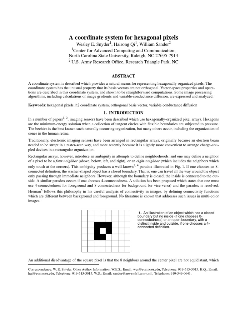 Hex Coordinate System | PDF | Basis (Linear Algebra) | Euclidean Vector