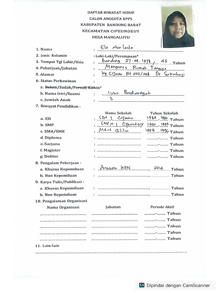 Persyaratan TPS 19. Ela Nurlaela - 4 | PDF