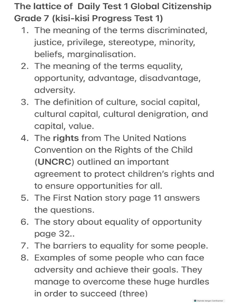 Global Citizenship | PDF
