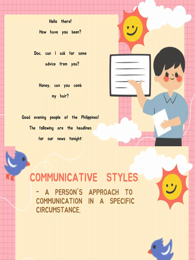 Grade 9 ENG. M3 Communicative Styles | PDF