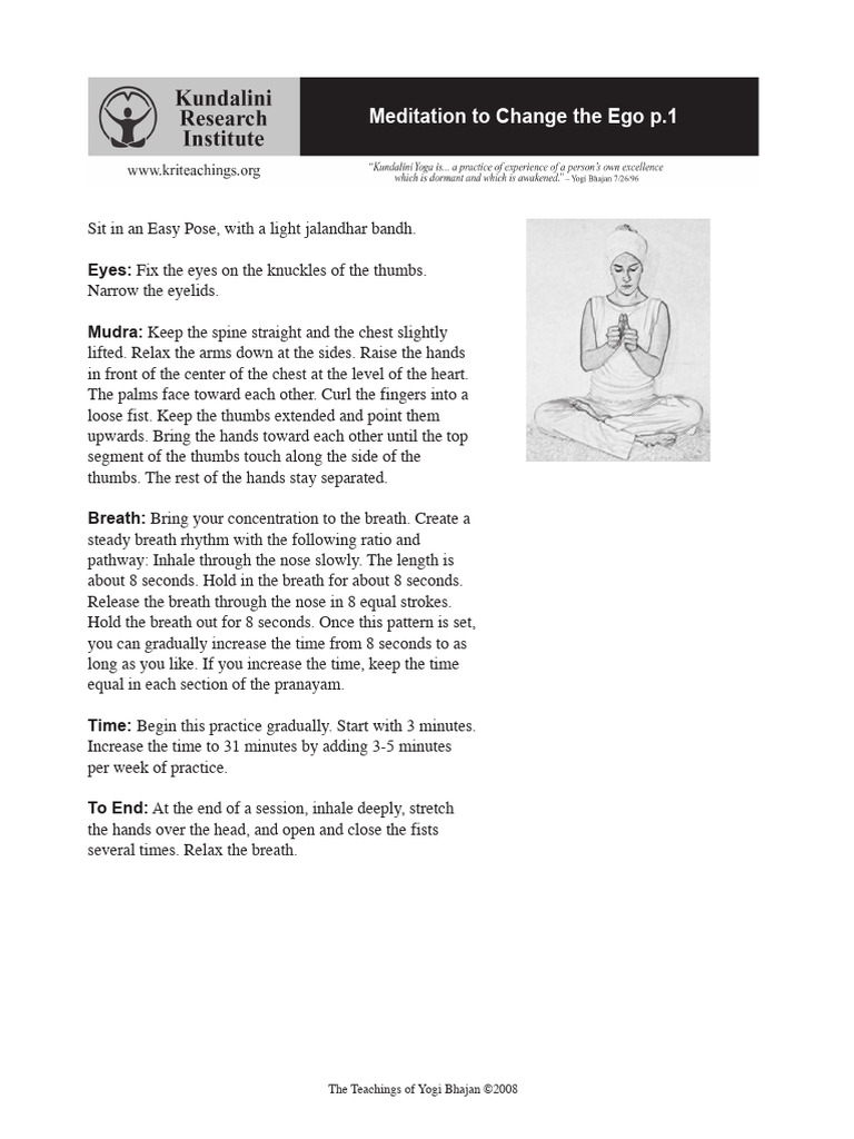 To Change Ego | PDF