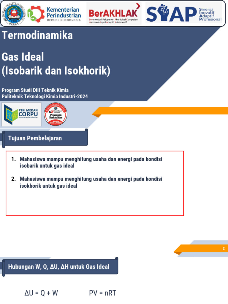 Isobarik Dan Isokhorik | PDF