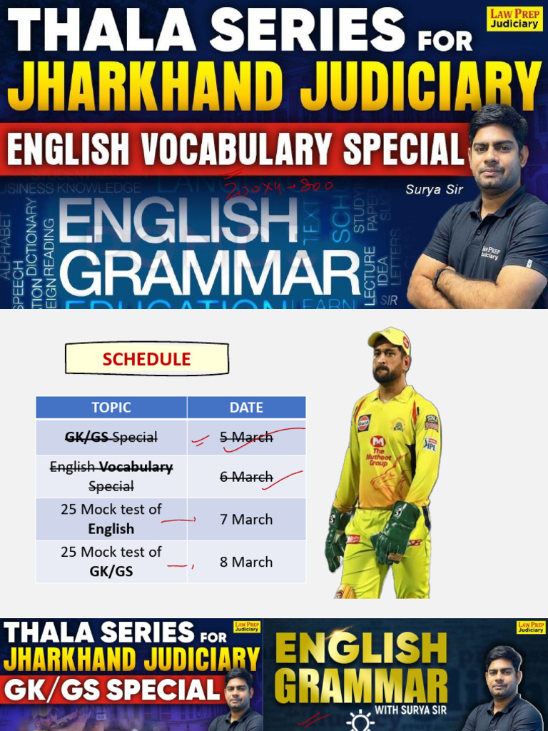 Thala Series Vocabulary | PDF