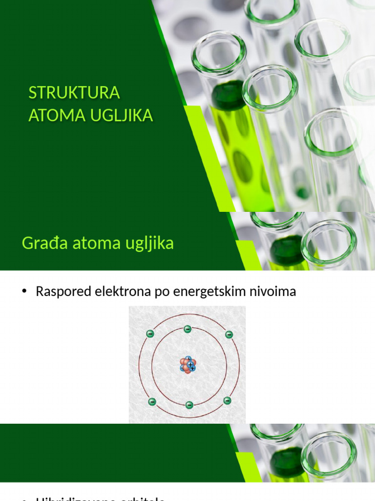 2.2struktura Atoma Ugljika | PDF