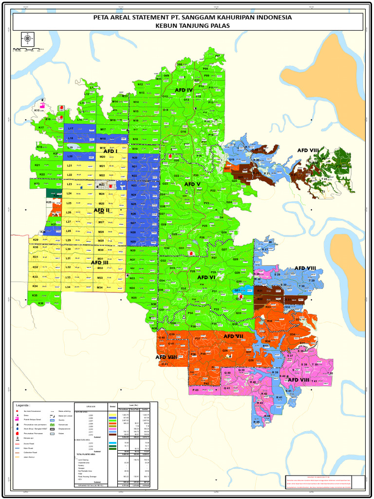 Peta Areal Statement PT - Ski Geo-1 | PDF