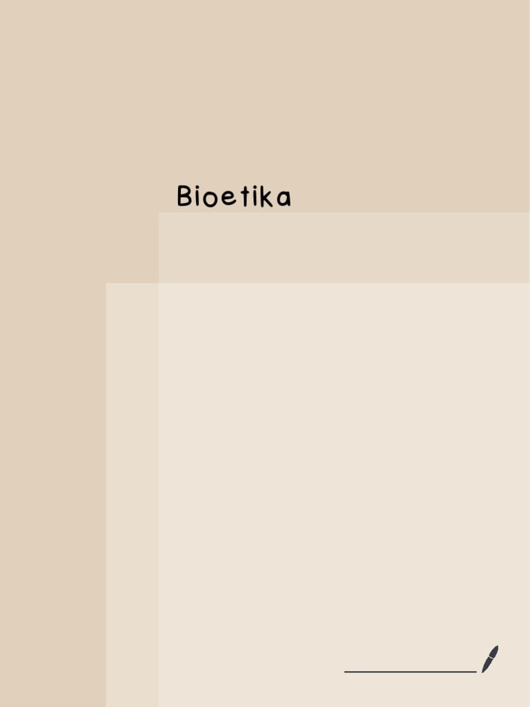 Bioetika | PDF