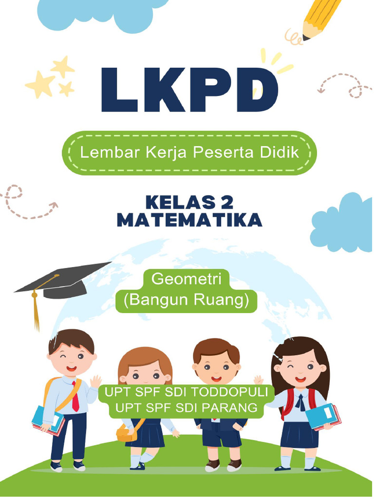 LKPD Kelas 2 Tema 4 Subtema 3 Matematika (Bangun Ruang Rusuk, Sisi Dan Titik Sudut) | PDF