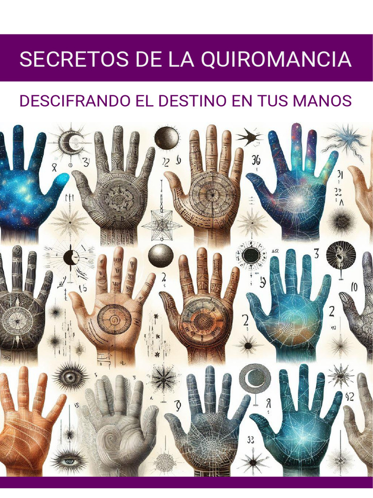 Quiromancia: Guía Básica de Lectura de Manos | PDF | Mano | Relaciones ...