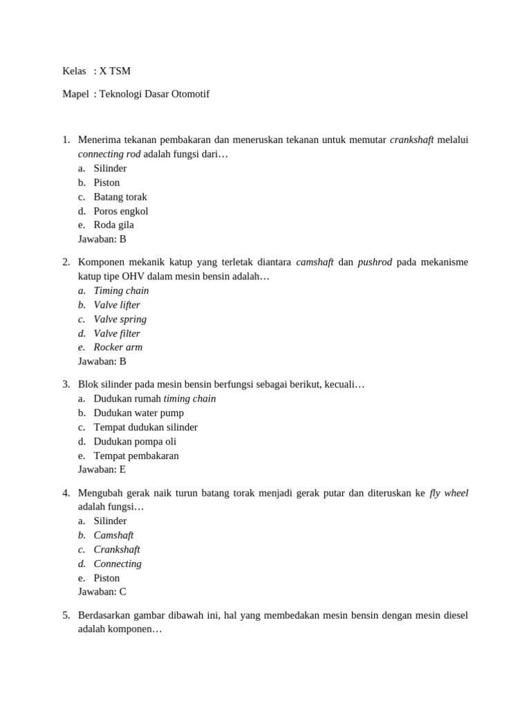 X TSM Tdo 1 | PDF