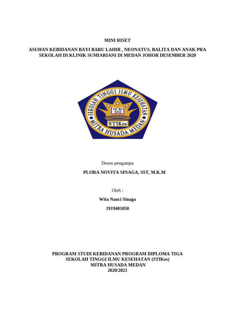 Mini Riset BBL Wita | PDF