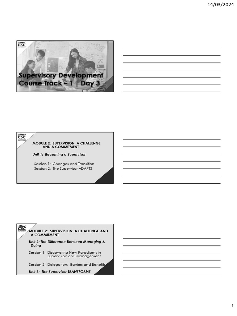 SDC Track 1 - Day 3 Presentation | PDF