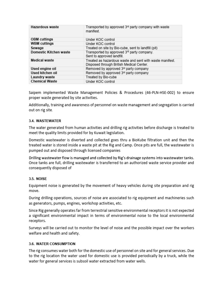 KOC Drilling Operation 004 | PDF
