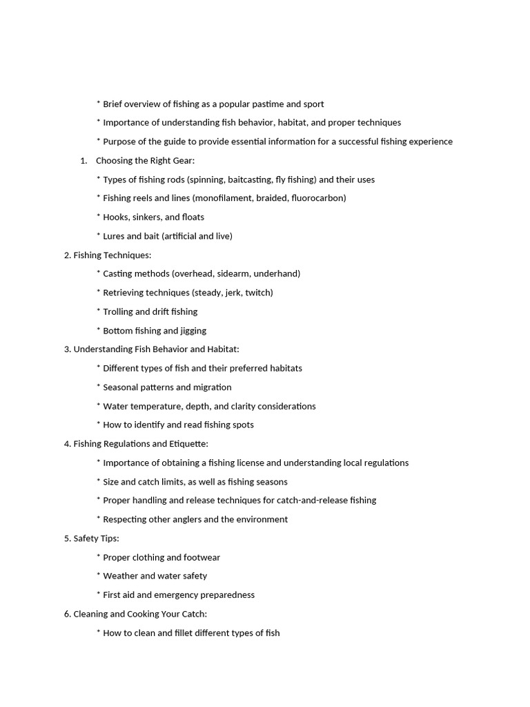 The Ultimate Guide To Fishing | PDF