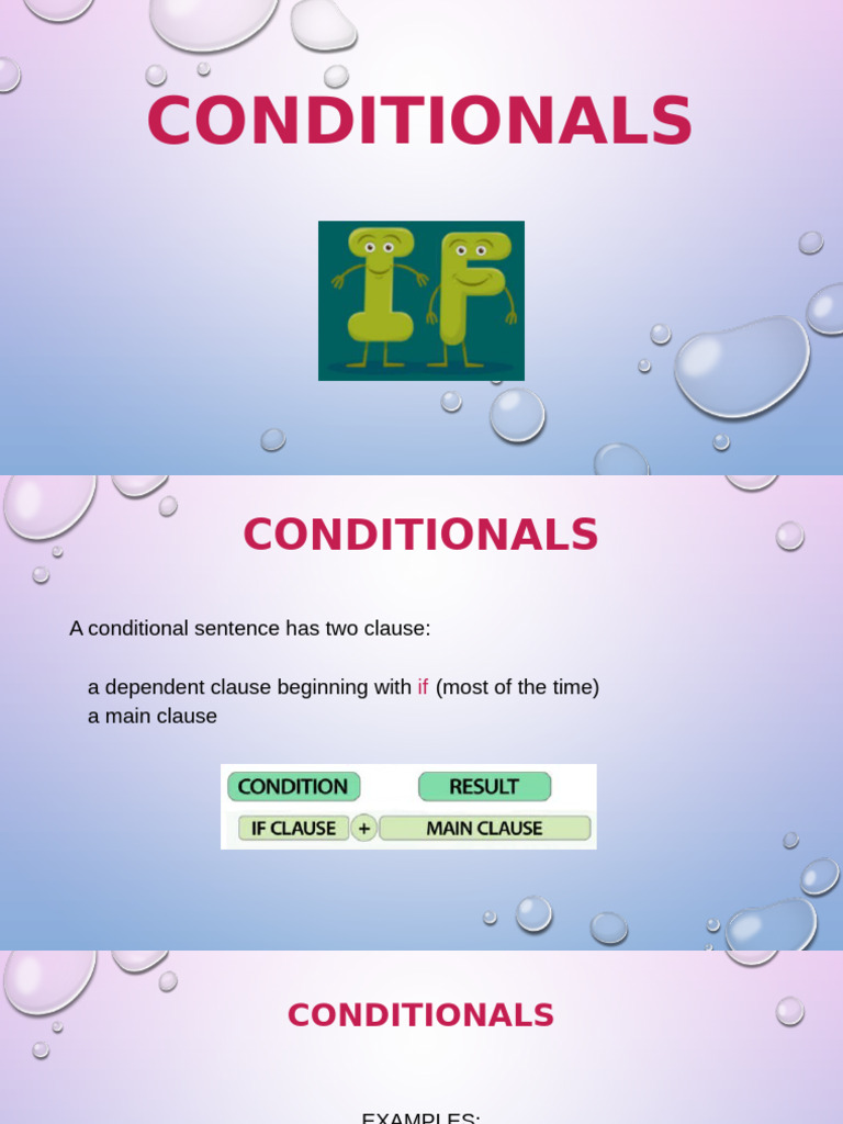 Conditionals | PDF