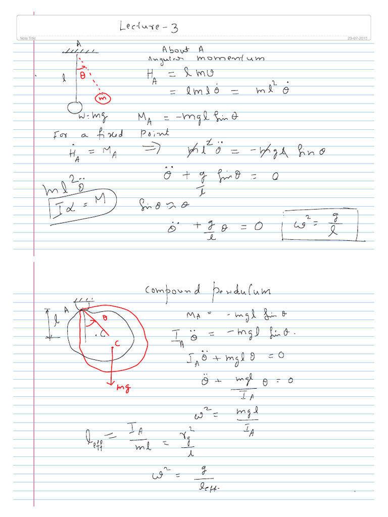 Mechanical Vibrations | PDF