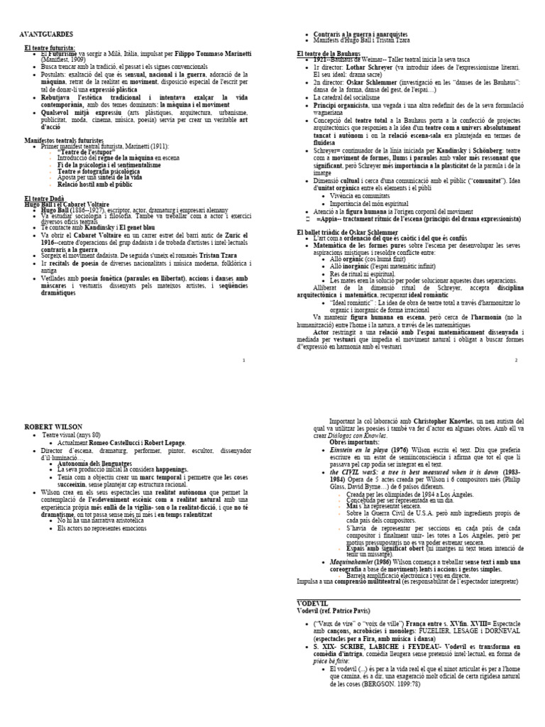 Apunts Teories Maria Arnau | PDF