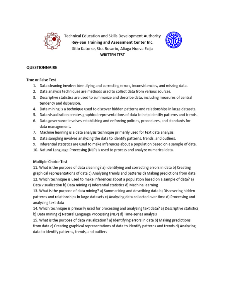 WT-Present Relevant Information | PDF | Statistics | Data Analysis