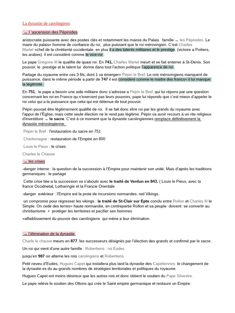 Révision Histoire | PDF