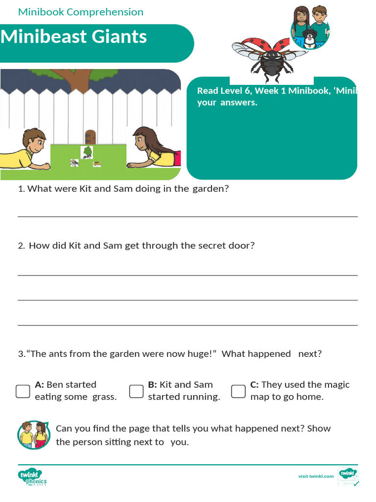 Comprehension Adam | PDF