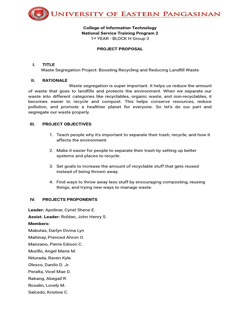 Project Proposal Group 31 | PDF