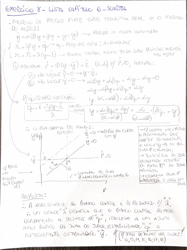Exercício 8 - Capítulo 6 (Scarth) | PDF