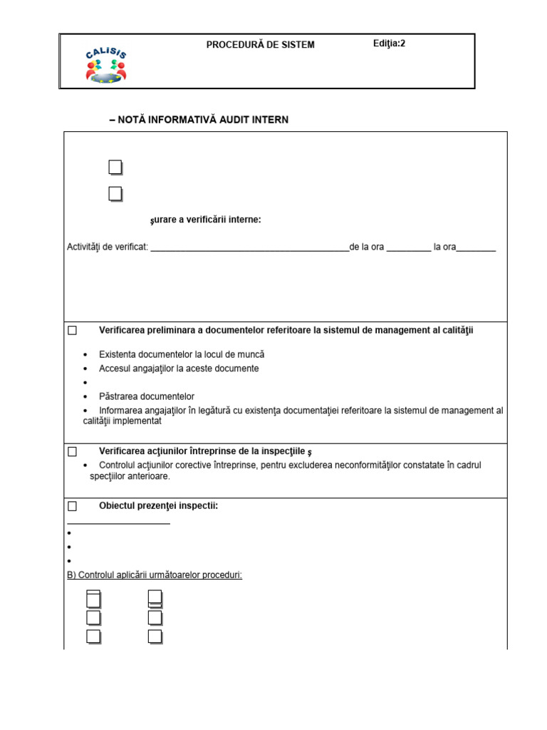 PS FFP Ai - Anexa 4 | PDF
