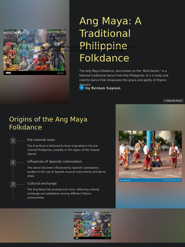 Ang Maya A Traditional Philippine Folkdance | PDF