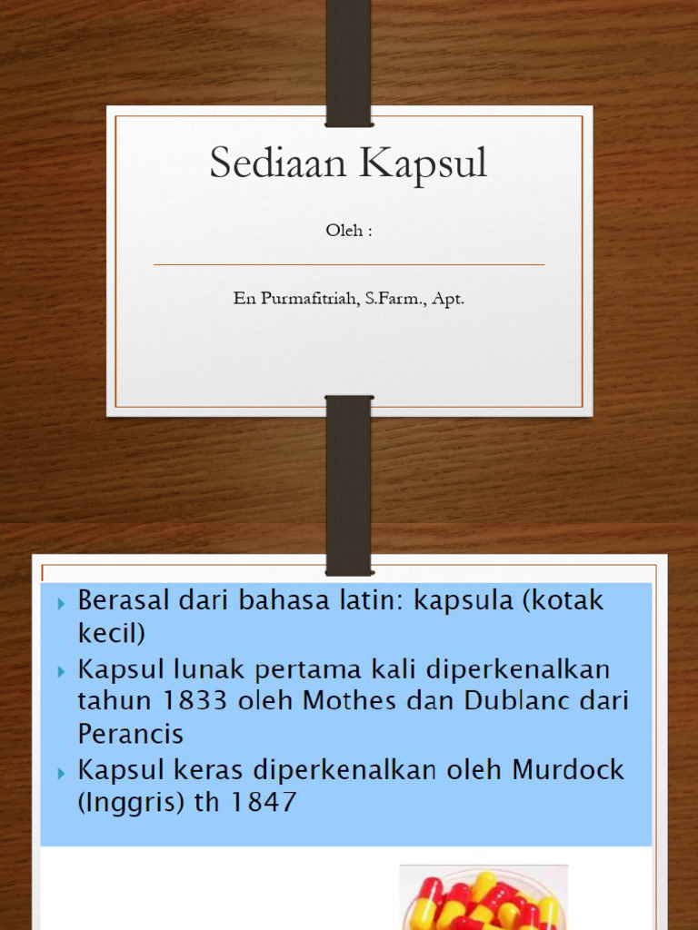 P8-Sediaan Kapsul | PDF