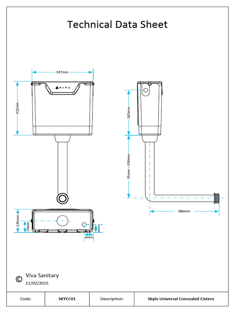 Manual Viva Compact Bottom Side Entry 53849 | PDF