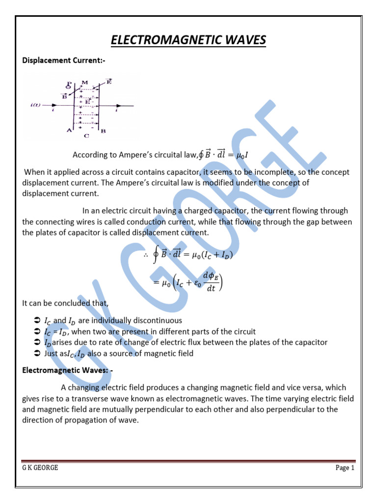 Electromagnetic Waves | PDF