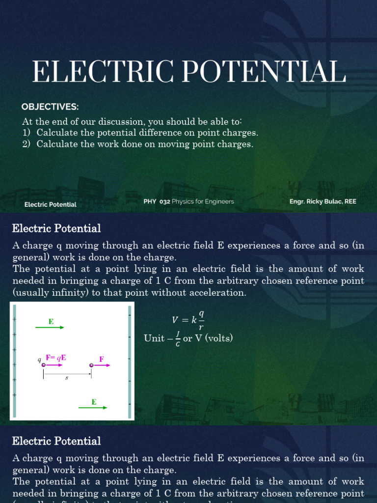 PHY P3 - Lecture 18 | PDF