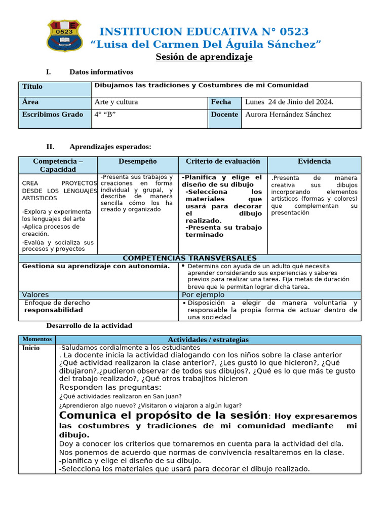 A Y C Lunes 24-06-24 | PDF