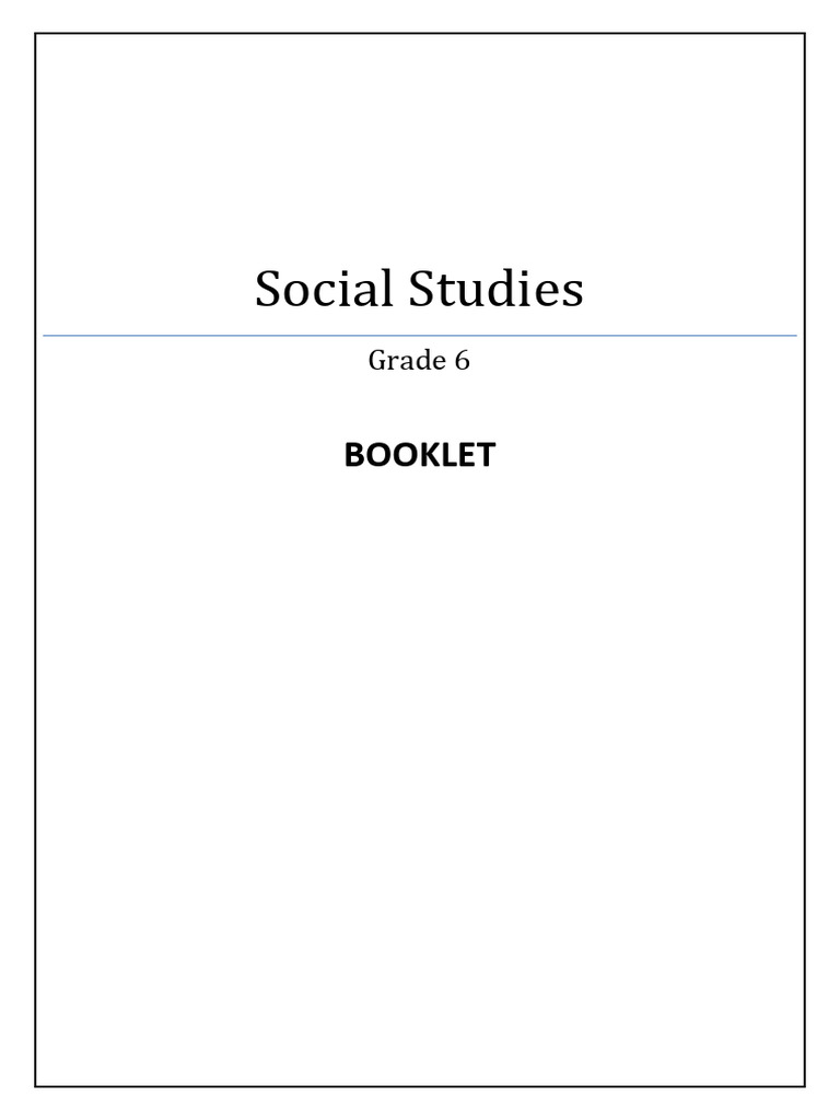 GRD 6 Social S BOOKLET PDF | PDF | Planets | Science & Mathematics