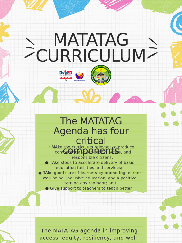 Matatag Curriculum | PDF