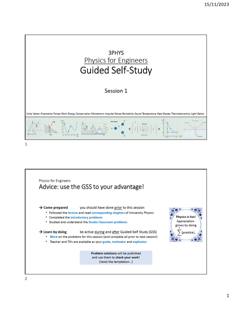 1.1 Session 01 - GSS Slides | PDF