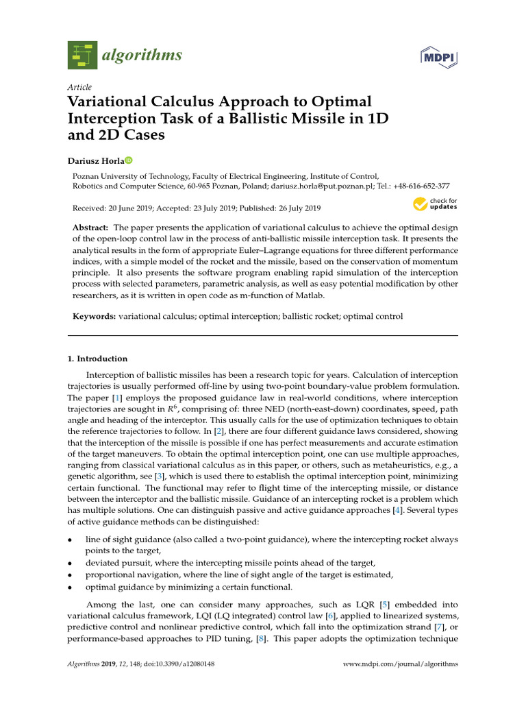 Algorithms 12 00148 | PDF